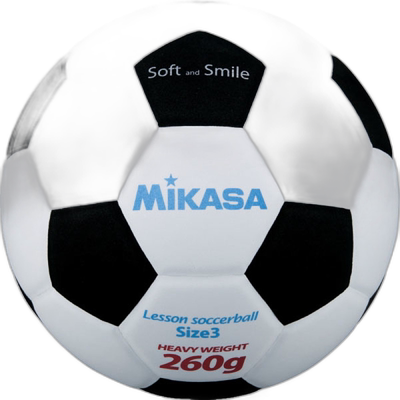 日本直邮3号三笠少年儿童微笑足球SF326-WBK微笑足球MIKASA SF326