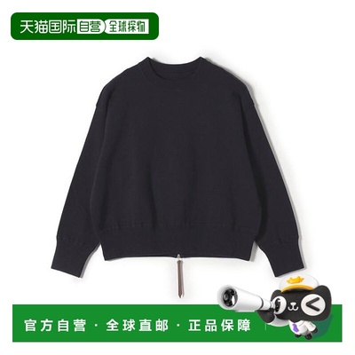 1h可退 日本直邮SHIPS Colors: 可手洗仿卫衣后拉链针织衫