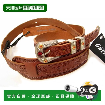 【日本直邮】Gretsch 工具背带/胡桃木皮革吉他背带