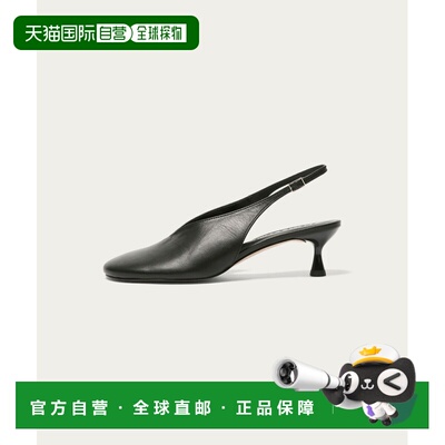 1h可退 日本直邮Odette e Odile 女士 深V后带尖头高跟泵鞋 45112