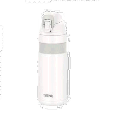 膳魔师 真空隔热便携水杯580ml 白 保温学生杯子保温杯WBT06501