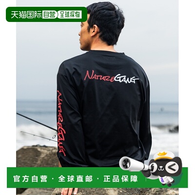 1h可退 日本直邮NATURE GANG 男女同款 长袖T恤 背部印花 简约设