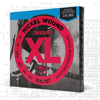 【日本直邮】达达里奥电吉他弦镍0.014 - 0.068 EXL157