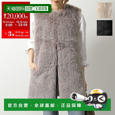 日本直邮HERNO Resort 毛皮背心 GC00065DR 12627 女士生态毛皮马