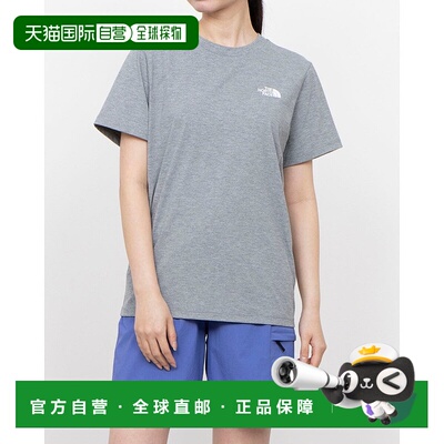 日本直邮 ES Circulation Tee 女士户外半袖T恤 NTW32584北面速干