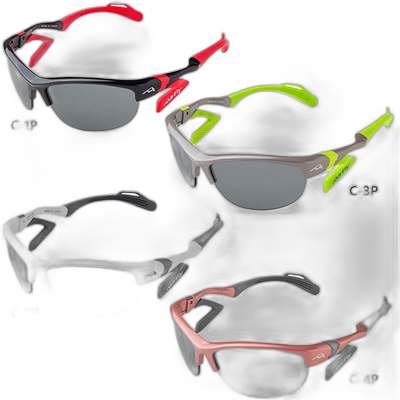 日本直邮AirFly 男式女式无鼻托运动太阳镜偏光镜片模特跑步高尔