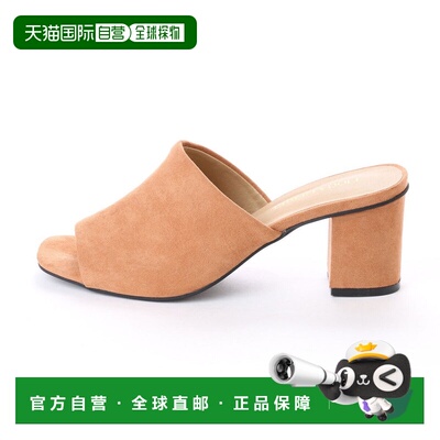 日本直邮LiBERTYDOLL 154-5434 Liberty Doll 7厘米粗跟单带凉鞋