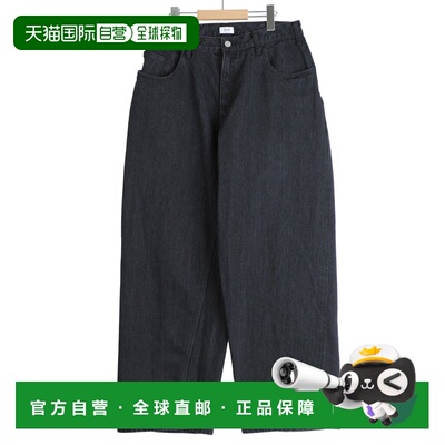 日本直邮CIOTA男士宽版松弛感直筒牛仔裤 PTLM27WBGMBK直筒裤