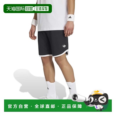日本直邮adidas 阿迪达斯男士网球短裤经典款L4836KY8884