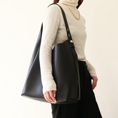日本直邮TORY BURCH Romy Hobo 手提包 (170964) - 女士皮革手提