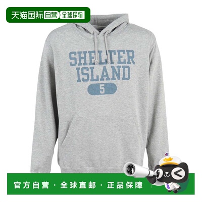 日本直邮Champion Heritage 男士BA FT College Print连帽运动衫