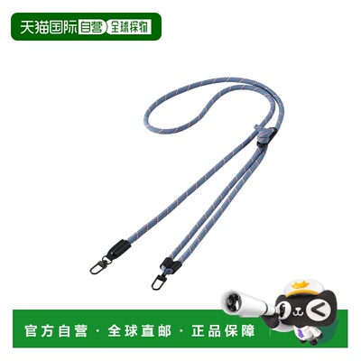 【日本直邮】宜丽客 手机肩带 6mm 蓝 P-STCASDR06BU