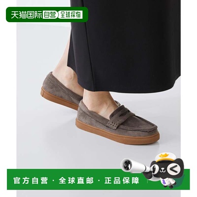 日本直邮Menue 保暖莫卡辛乐福鞋 [ME8623BW02638] 运动鞋黑色