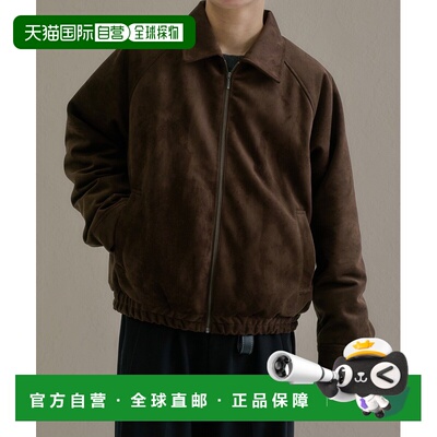 日本直邮epnok 男女同款 仿麂皮短款拉链夹克 106【付后1h可退】