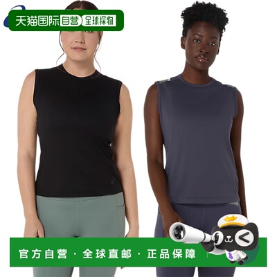 日本直邮ASICS 女士 NAGINO Flex 无袖运动衫服装训练上衣运动203