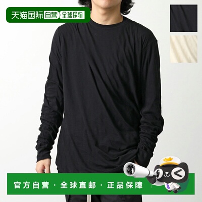 日本直邮Rick Owens JUMBO DOUBLE LS T (RU01E5258 UC) 男士纯棉