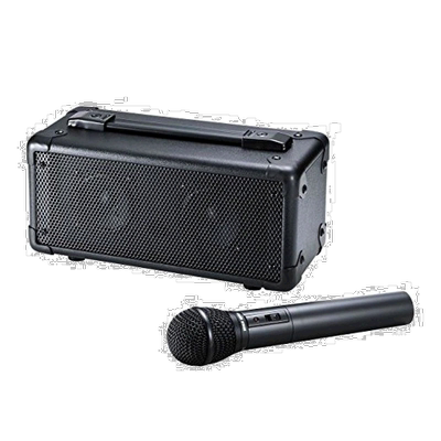 【日本直邮】SANWA SUPPLY扬声器无线带麦克风MM-SPAMP4话筒