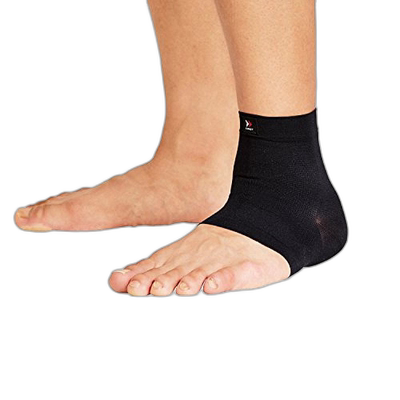 【日本直邮】Zamst赞斯特户外运动脚踝护具左右通用L黑色 380103