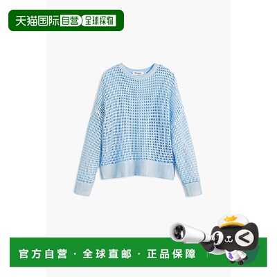 日本直邮Desigual 针织薄款金属镂空毛衣长袖女装