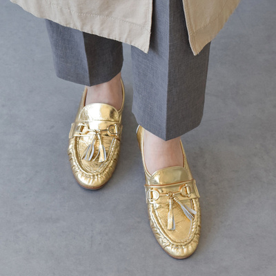 日本直邮FABIO RUSCONI F51622 Fabio Rusconi 圆头流苏乐福鞋 ()