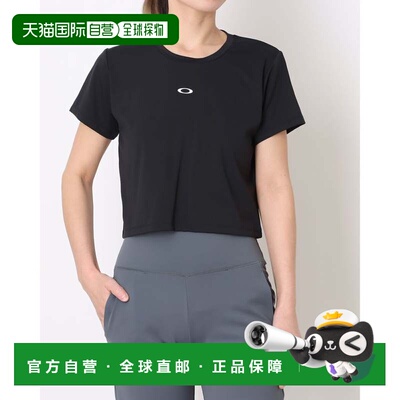 日本直邮Oakley 女士半袖功能T恤 RADIANT ESSENTIAL CROPPED TEE