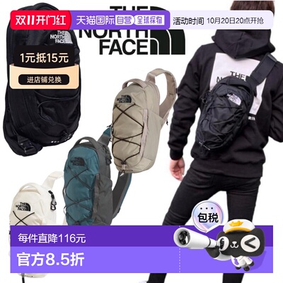 日本直邮The North Face Borealis 斜挎包/单肩包黑色NF0A52UP男