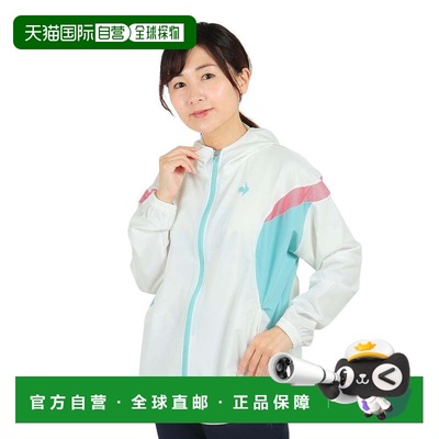 日本直邮lecoqsportif 女士Solotex SUNSCREEN 交叉夹克 运动夹克