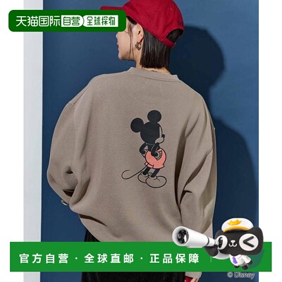 1h可退 日本直邮官方授权 FREAK'S STORE 特别款Mickey印花卫衣