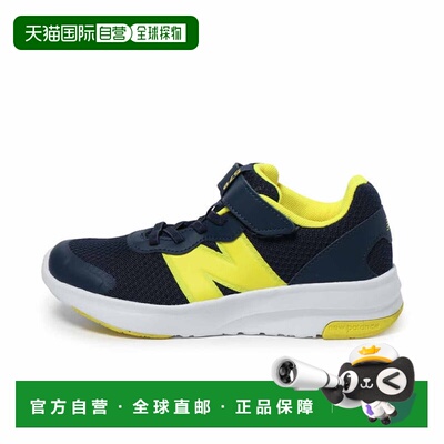 日本直邮578v1搭扣 P578 51R W 小童 儿童 运动鞋 藏青×黄 儿童