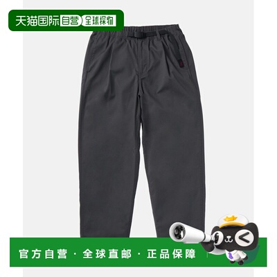 日本直邮Gramicci 男士TC/斜纹布宽松褶裥小脚裤 GMP4SJP10