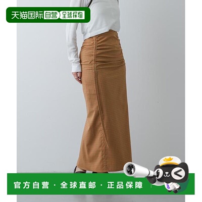 日本直邮官方授权 SENSE OF PLACE 抽褶半身裙