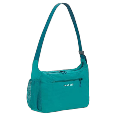 1h可退 日本直邮montbell 可折叠轻便肩背包 M 单肩包 1123970