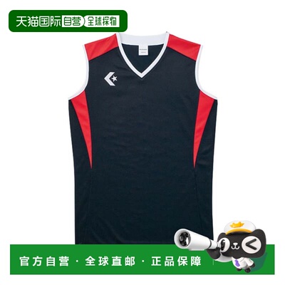 日本直邮篮球 女款比赛服 CB351701 黑红速干篮球服