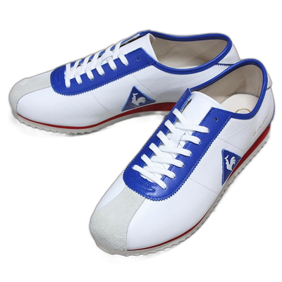 日本直邮le coq sportif 运动鞋 Montpellier.JP 白色/三色 QL1QJ