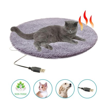 Winter Pet Electric Heating Pad Blanket Dog Cat Electric Hea
