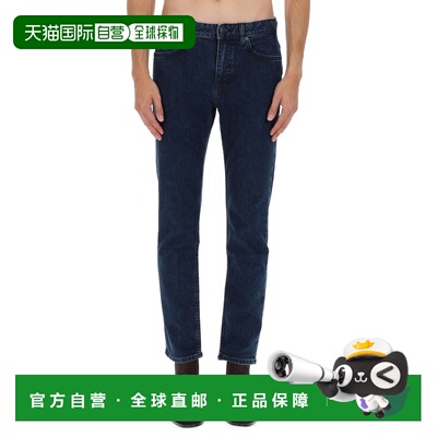 1h可退 香港直邮BOSS波士DELAWARE男士牛仔长裤牛仔裤直筒裤