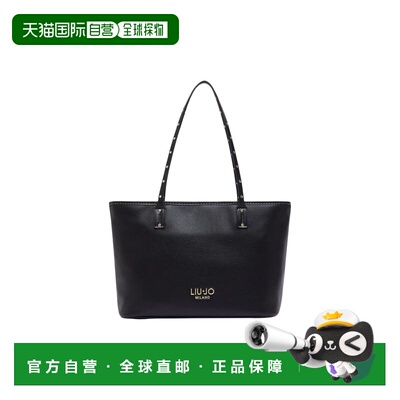 香港直邮LIU JO 女士手提包 AF6071E112022222 AW2026 黑色 SHOPP