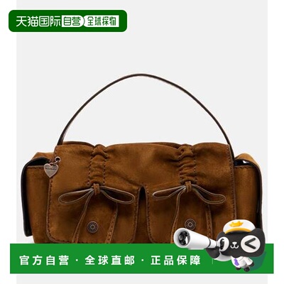 1h可退 香港直邮Acne Studios 艾克妮 女士 绒面革肩包 C10258295