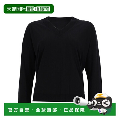 1h可退 香港直邮HERNO 女士针织衫 JV000015D520569300 SS2026 黑