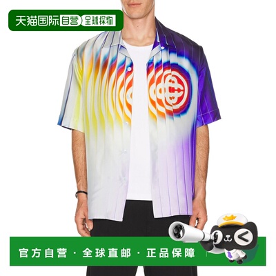 香港直邮Casablanca 男士 Shockwave Cuban 衣领衬衫 MSS26SH0030