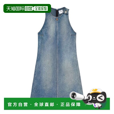 香港直邮Courreges 无袖连衣裙 126DR0791DE0058