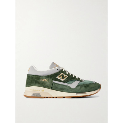 香港直邮New Balance  男士 1500 皮革边绒面革网纱运动鞋 U1500S