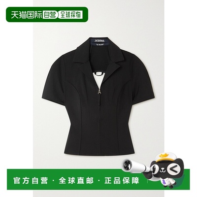 香港直邮Jacquemus 女士 Tangelo 挖剪弹力羊毛上衣 22E221SH0221