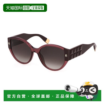 香港直邮FURLA 女士太阳镜 SFU7840AFD CO 紫红色