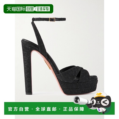 AQUAZZURA/Divine Plateau 130女士凉鞋 支付后1h可退