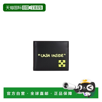 香港直邮off-white 女士 Jitney Quote 二摺钱包 OMNC098F25LEA00