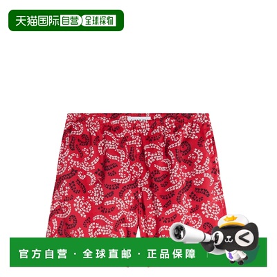 1h可退 香港直邮LANVIN 男士泳装 RMSW0003S003P25361 SS2025 红