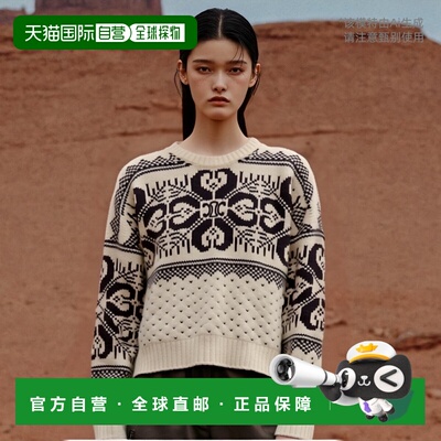 香港直邮Celine 长袖针织套头衫 2ADLR888Z.