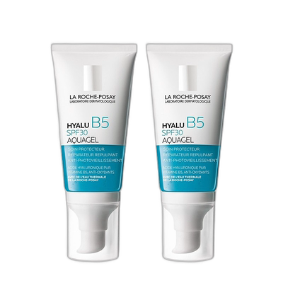 欧洲直邮La rocheposay理肤泉B5保湿防护凝露 50mlx2 丰盈修护肌