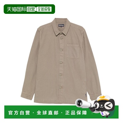 1h可退 欧洲直邮Barbour 男士衬衫 MOS0281MOSOL72 SS2026 绿色 S
